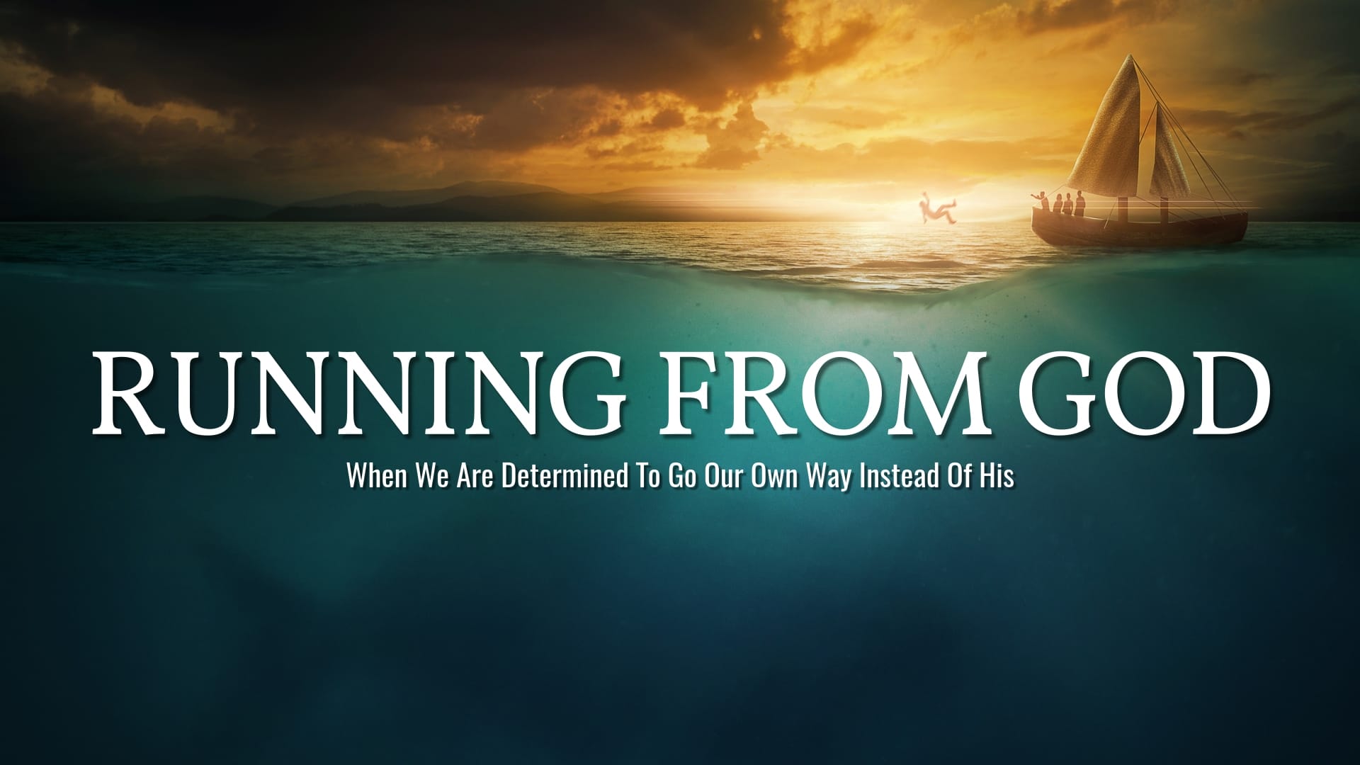 New Sermon Series: Running From God: Begins Sunday, September 15th ...